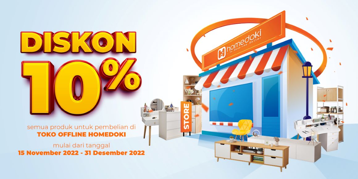 HOMEDOKI FURNITURE STORE TELAH DIBUKA! — Homedoki