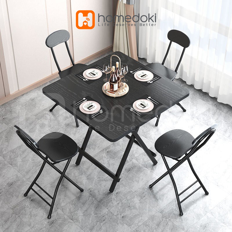 Homedoki Meja Makan Portable HD033
